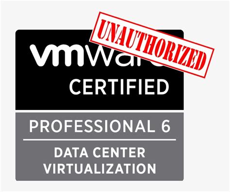 Vmware Unauthorized Vcp Vcp Dcv X PNG Download PNGkit