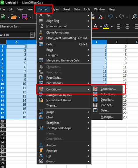 How To Use Conditional Formatting In Libreoffice A Complete Guide