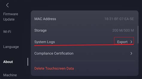 Exporting System Logs Snapmaker Wiki