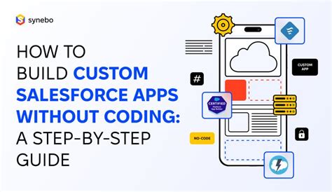 how to build custom applications with salesforce synebo posted on the topic linkedin