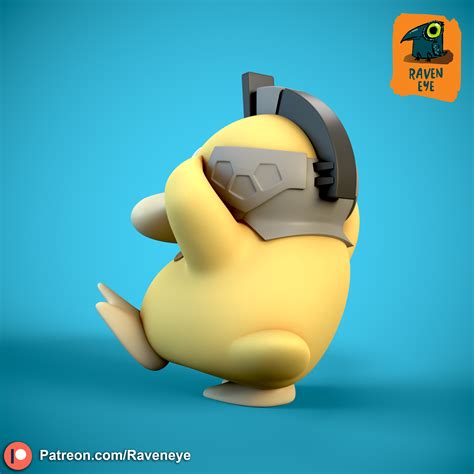 Stl File Luden Psyduck・model To Download And 3d Print・cults