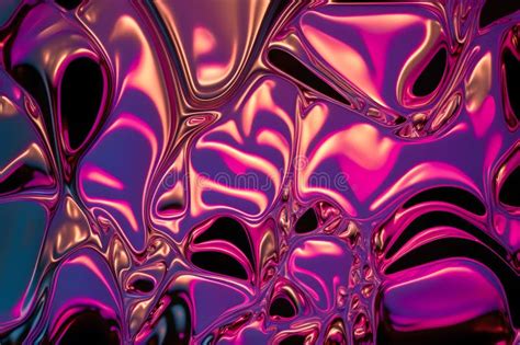 Molten Fluid Metallic Texture Stock Illustration Illustration Of Copper Mystery 274812417