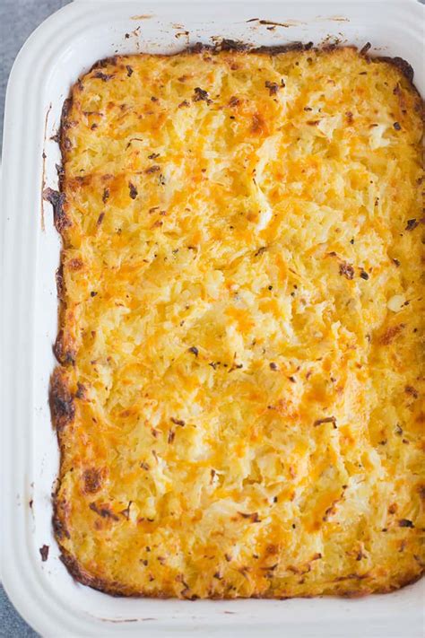 Easy Hashbrown Casserole Brown Eyed Baker