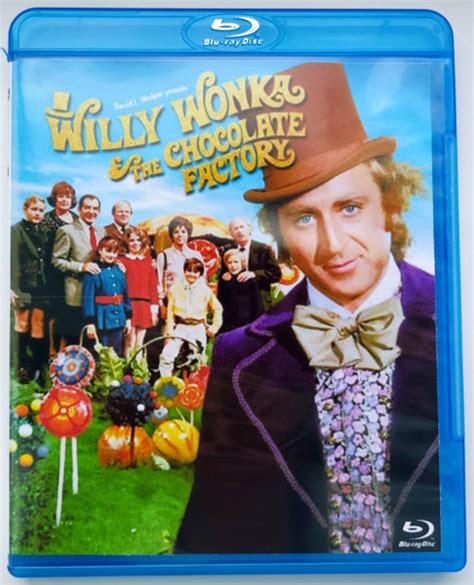 Вилли Вонка и шоколадная фабрика Blu Ray Фильм 1971 года Фэнтези мюзикл семейный купить