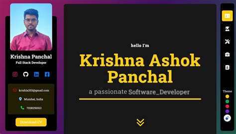 Krishna Panchal On Linkedin Fullstackdeveloper Webdevelopment Reactjs Typescript Html Css