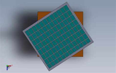 太阳能跟踪器（通过伺服控制3轴）solidworks 2014模型图纸免费下载 懒石网