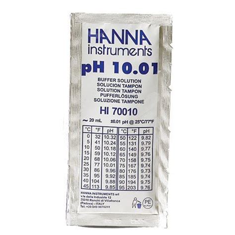 Ph Calibration Buffers Veldshop