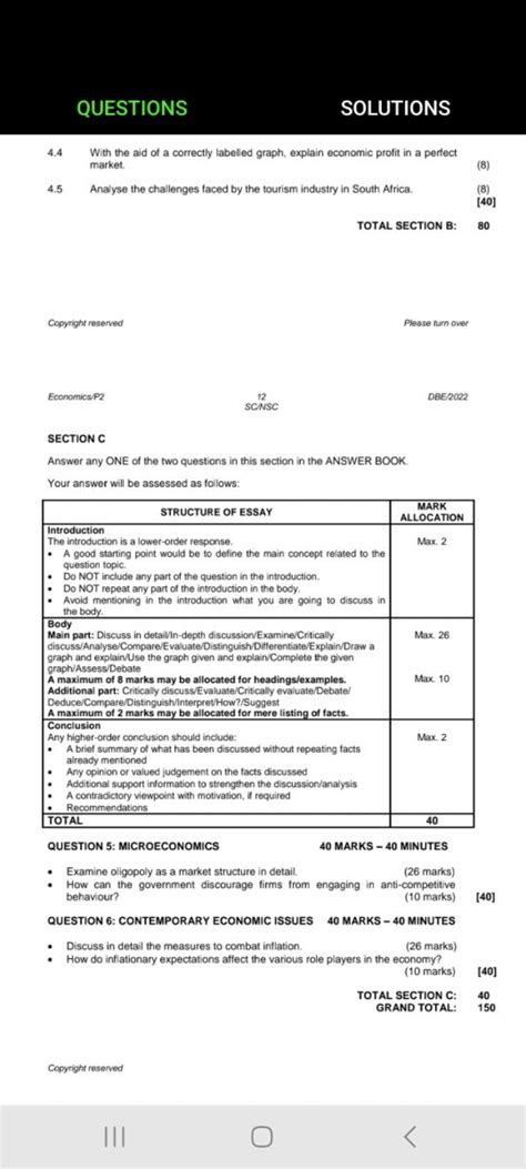 44 With The Aid Of A Correctly Labelled Graph Explain Economic Profit I