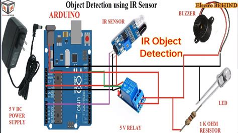 ir sensor circuit using arduino for object detection in tamil ir