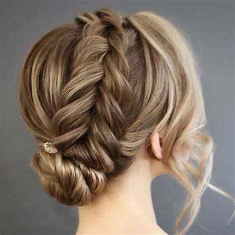 شیک ترین مدل موی مجلسی مدل مو با لباس بلند مجلسی