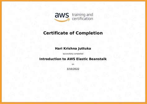 Hari Krishna Juttuka On Linkedin Thankyou Aws