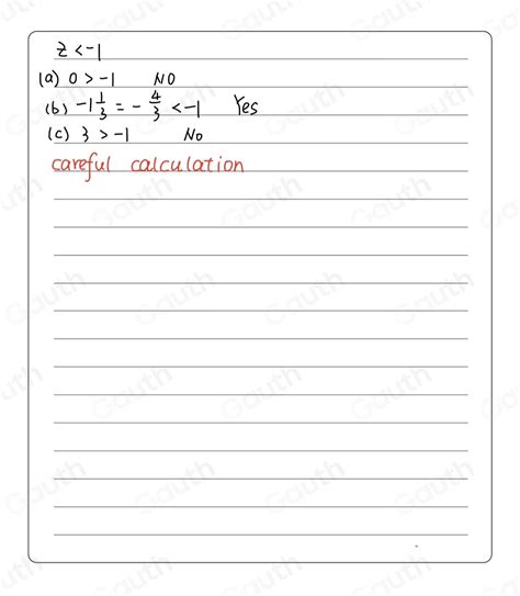 solved determine whether each number is a solution of the given