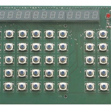 I2c Keyboard With 65 Keys And 16 Digit Led