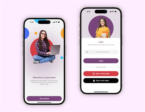 Quick Learn Online Course Learning Flutter Mobile App Lms App