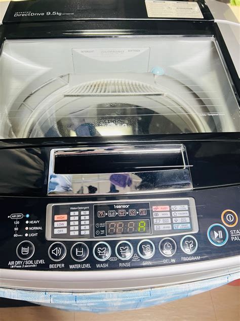 LG Inverter Direct Drive 9.5Kg, TV & Home Appliances, Washing Machines ...