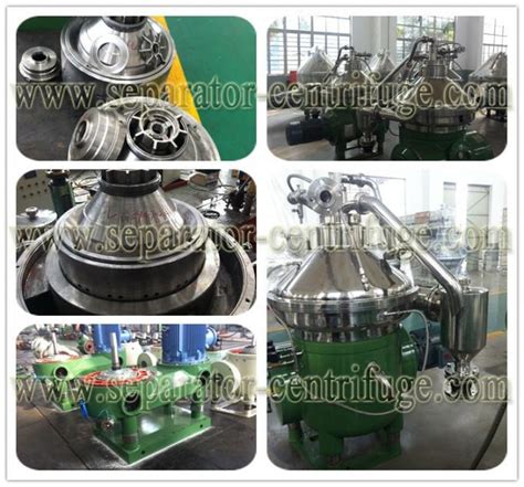 Disk Separator For Vegetable Oil Three Phase Oil Separator Centrifuge
