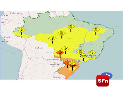 Inmet Emite Alerta Com Risco De Vendaval Para Municípios Da Região Sf