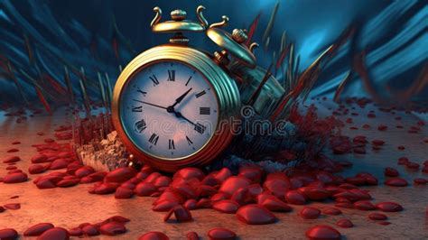 Old Vintage Clock Ticking As Concept Of Uncertainty Future Picturesque Old Vintage Clock Ticking As Concept Of Uncertainty Future Picturesque
