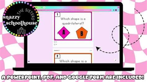 Polygons Task Cards Digital Classifying Naming And Sorting Activities
