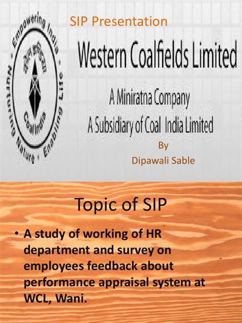 Sip Presentation Performance Management Performance Appraisal