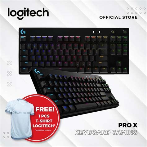 Jual Logitech G Pro X Tkl Rgb Swappable Switch Mechanical Gaming Keyboard Di Seller Surya Mitra