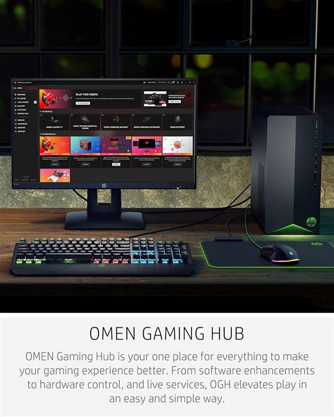 Buy HP GM Pavilion Gaming Desktop AMD Ryzen Processor NVIDIA Graphics GB RAM GB