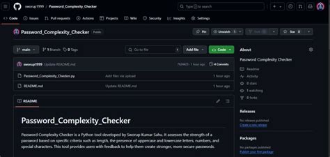 Sworup Kumar Sahu On Linkedin Cybersecurity Passwordsecurity Python Opensource Techinnovation…