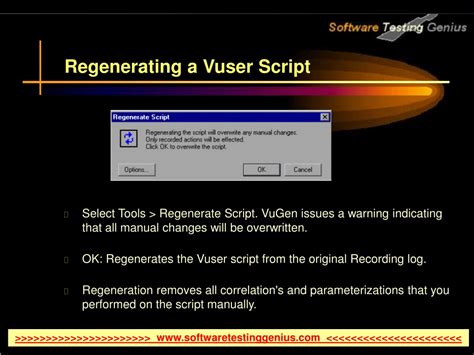Ppt Enhancing Vuser Scripts In Hp Loadrunner Powerpoint