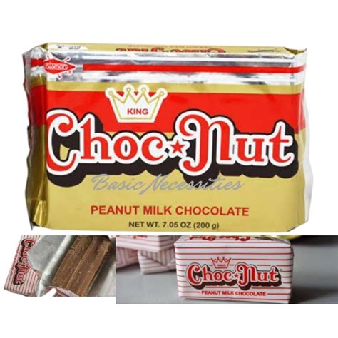 Choc Nut Peanut Milk Chocolate 200g Shopee Philippines