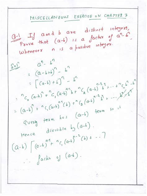 Binomialtheorem Miscellaneous Pdf