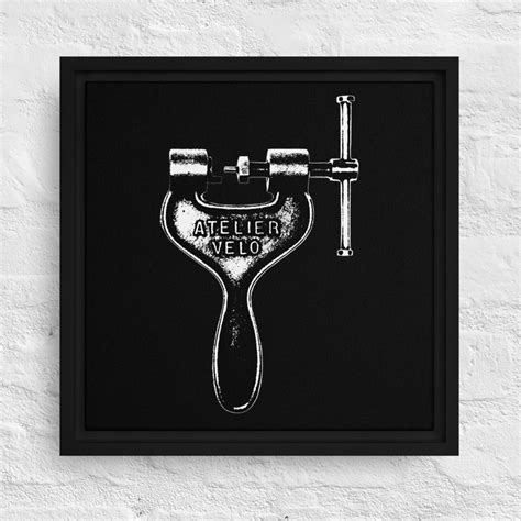 Break Chains Not Hearts In Simple Black Vintage Bicycle Chain Tool