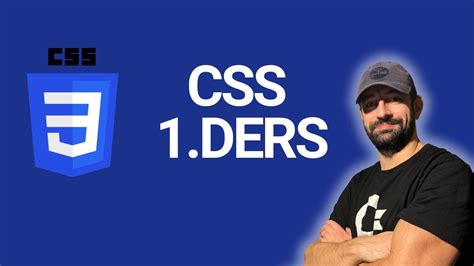 Css Derslerİ 1 BÖlÜm Youtube