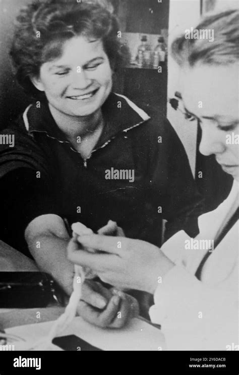 Medical Check Up For Worlds First Cosmonaut Spacewoman Cosmonette