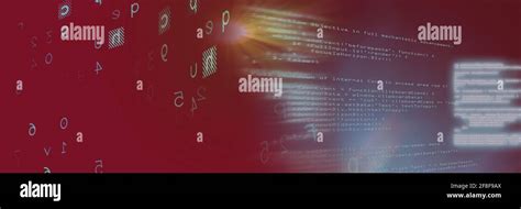 two computer codes processing against black and gradient background program coding concept