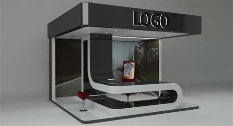 전시회 엑스포 스탠드 컬렉션 2in1 3d 모델 50 C4d 3ds Fbx Obj Free3d