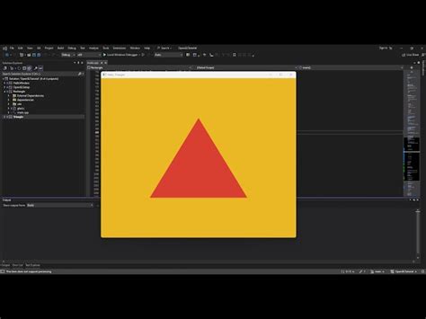 Openglc D Tutorial Render A Triangle Opengl