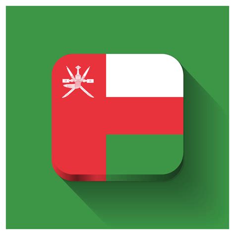 oman flag design vector 13347575 vector art at vecteezy