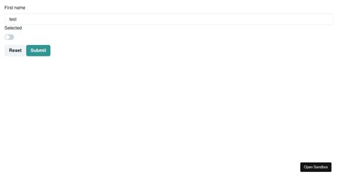 Chakra Ui React Hook Form Switch Codesandbox