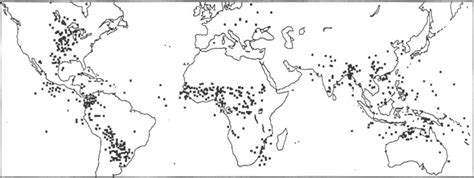 The Global Distribution Of Mesoscale Convective Complexes Mccs Based Download Scientific