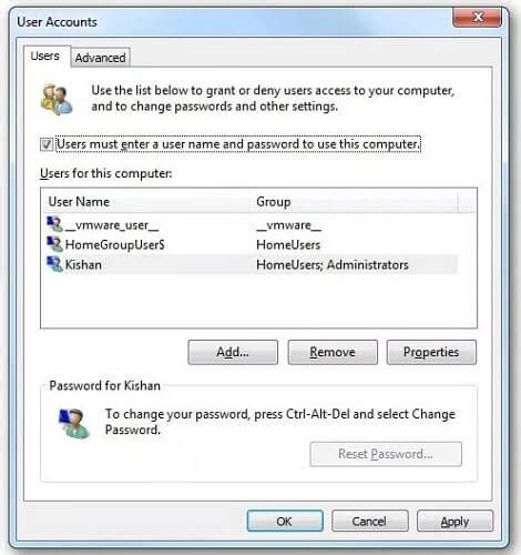 How To Disable Password In Windows
