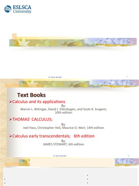 Calculus Lecture 1 Pdf Function Mathematics Derivative