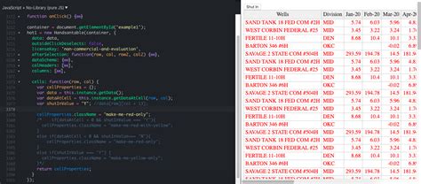Performance Dilemma Issues Handsontable Forum