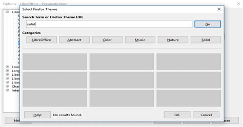 Cant Select Custom Themes In Libreoffice 614 Or 62 Libreoffice