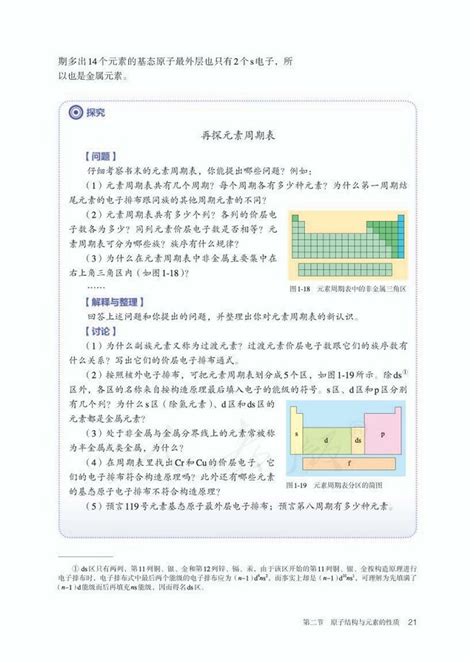 第二节 原子结构与元素的性质2019年审定人教版高中化学选修2中学课本网 第二节 原子结构与元素的性质2019年审定人教版高中化学选修2中学课本网