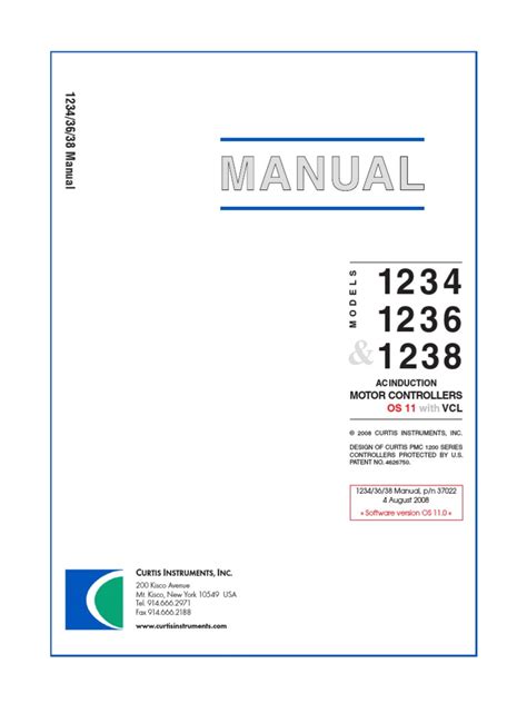 Curtis Controller 1236 Manual Pdf Electric Motor Electrical