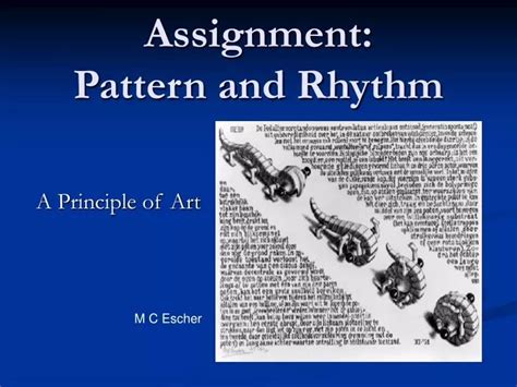Ppt Assignment Pattern And Rhythm Powerpoint Presentation Free Download Id 532967