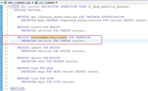 Abap Restful Application Programming 25 Unmanaged Early Numbering Discovering Abap