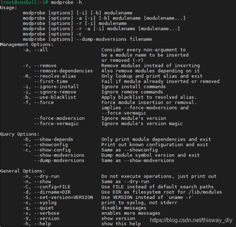Linux kmod 内核模块管理工具使用 知乎