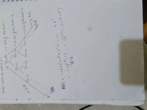 Programming In C Recurrence Relation