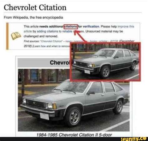 Chevrolet Citation From Wikipedia The Free Encyciopedia This Article
